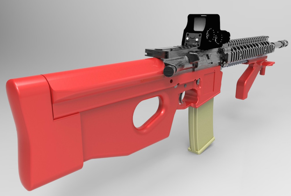 3D-printed rifles can now fire larger caliber rounds - Redorbit
