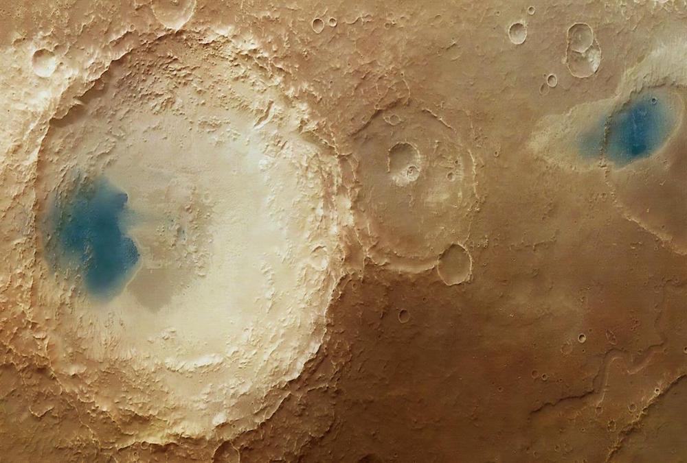 What are these blue spots on Mars? - Redorbit