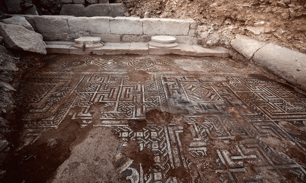 Beautiful ancient Syrian mosaic discovered in Turkey - Redorbit